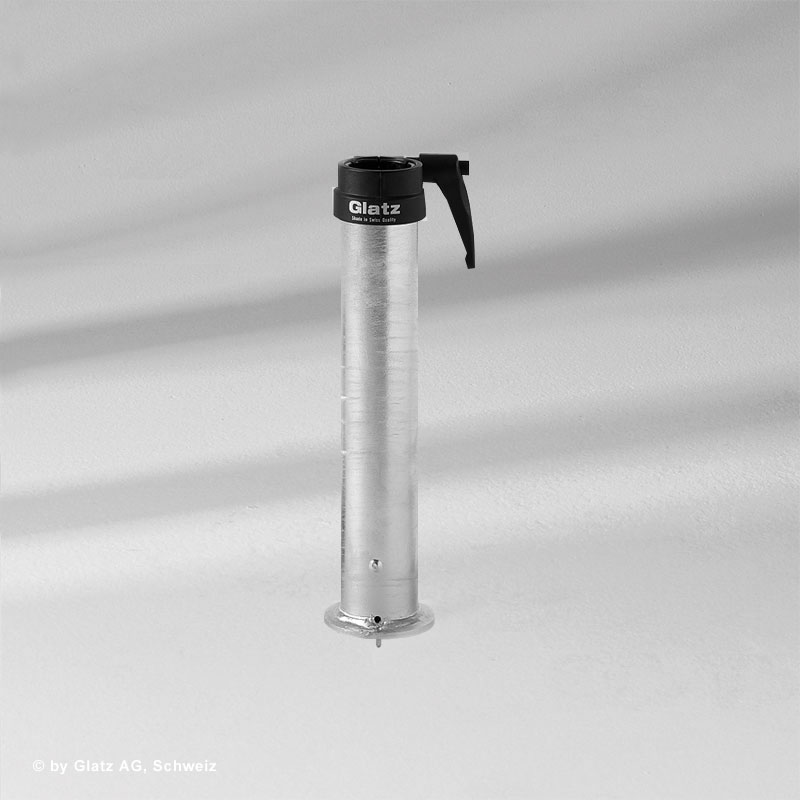 Standrohr Z, Ø 48 / 55 mm, Stahl verzinkt I Sonnenschirm-Zentrale