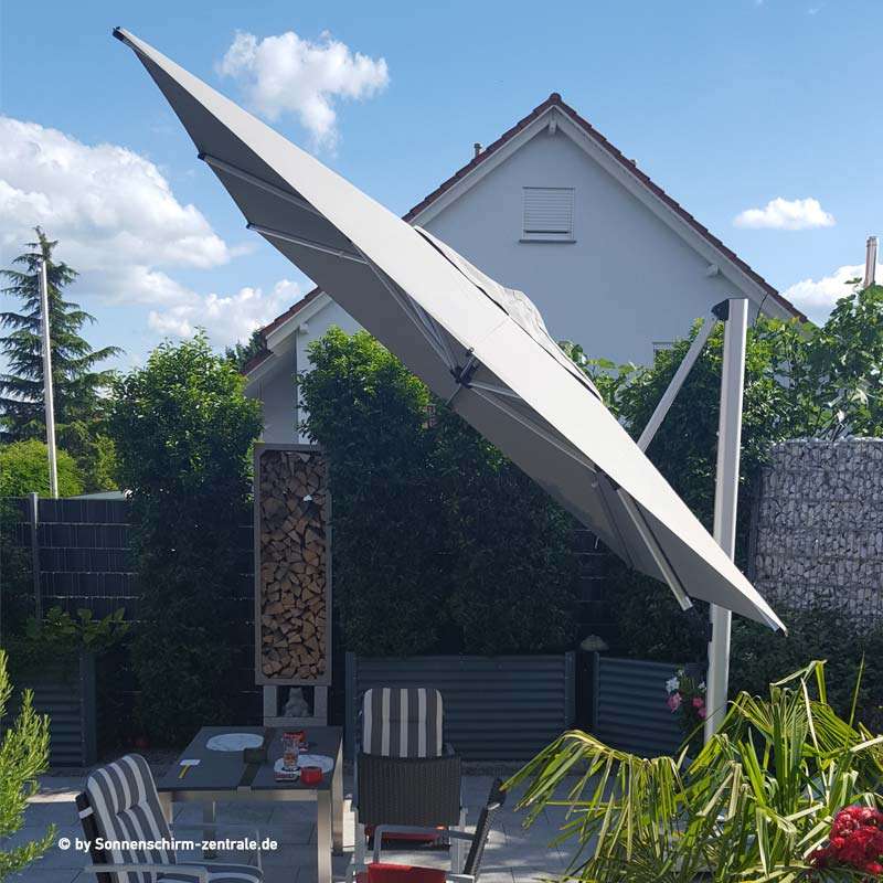 Wunderschone Ampel Sonnenschirm 4x4m Ebenbild